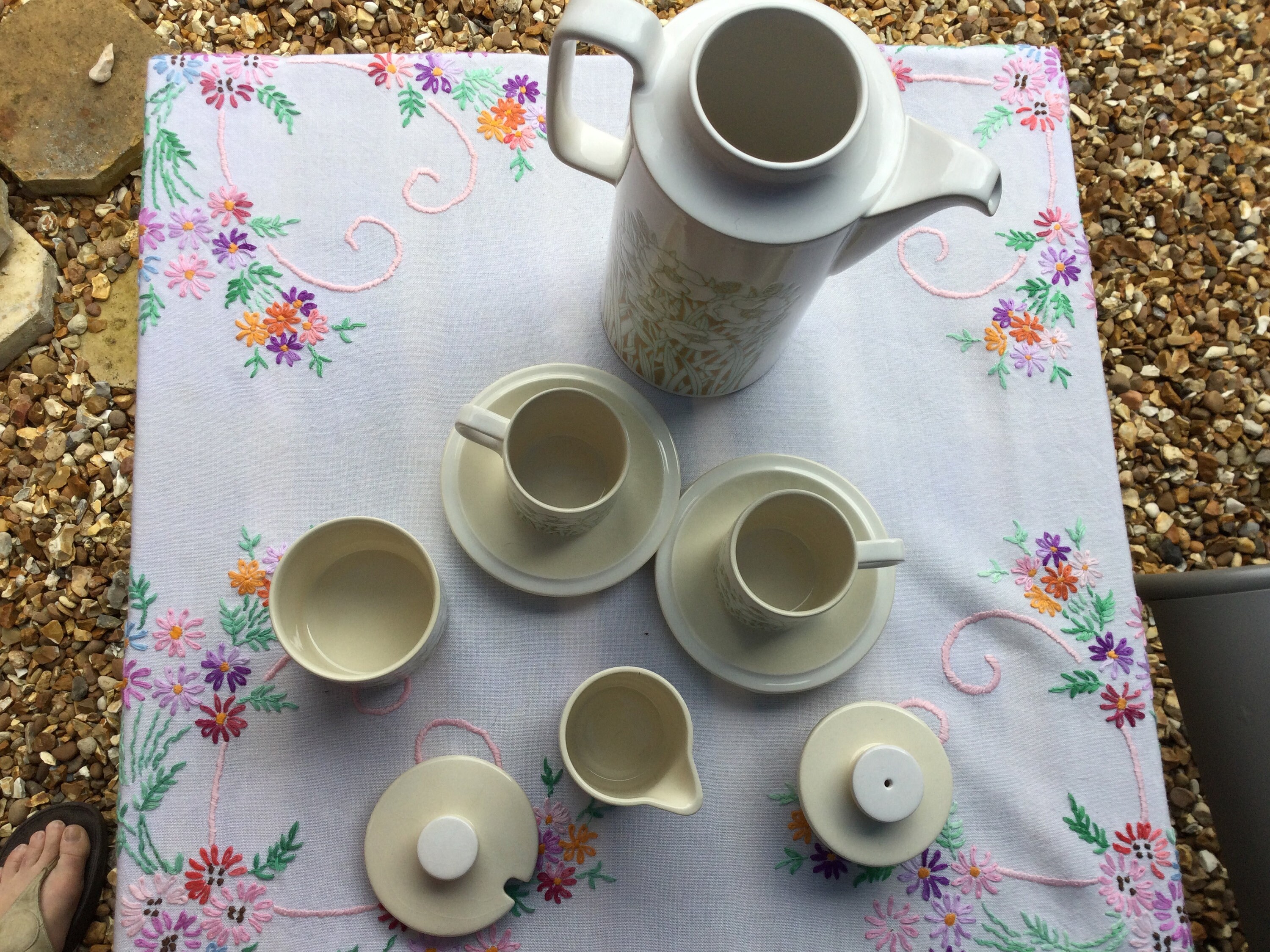 Hornsea Fleur Coffee Set | Etsy