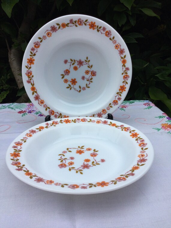2 X Arcopal Scania Soup Bowls - Etsy