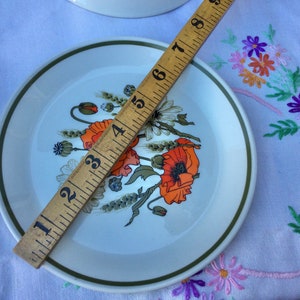 J & G Meakin Studio Poppy Breakfast Set - Etsy