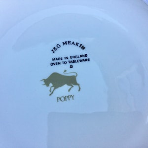 J & G Meakin Studio Poppy Breakfast Set - Etsy