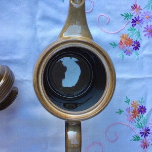 Denby Greystone Coffee Pot (with Rings) - Etsy