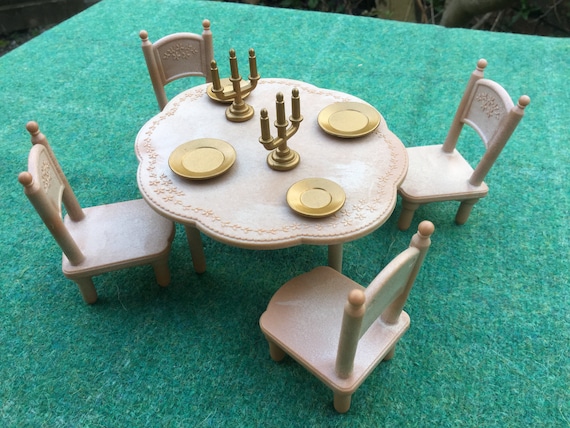 Toys Toys & Games Country Tree House Sylvanian Family Dining table and ...
