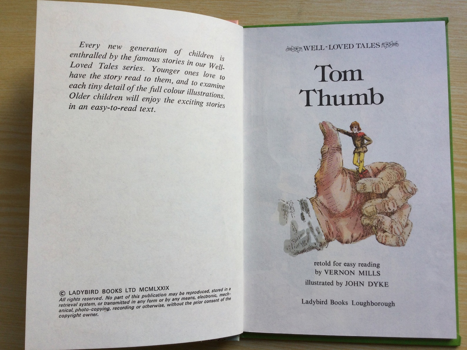 Vintage Ladybird Book-tom Thumb - Etsy