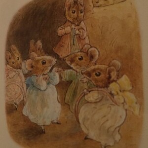 Blue Cover Beatrix Potter Book the Tale of Mrs Tittlemouse - Etsy