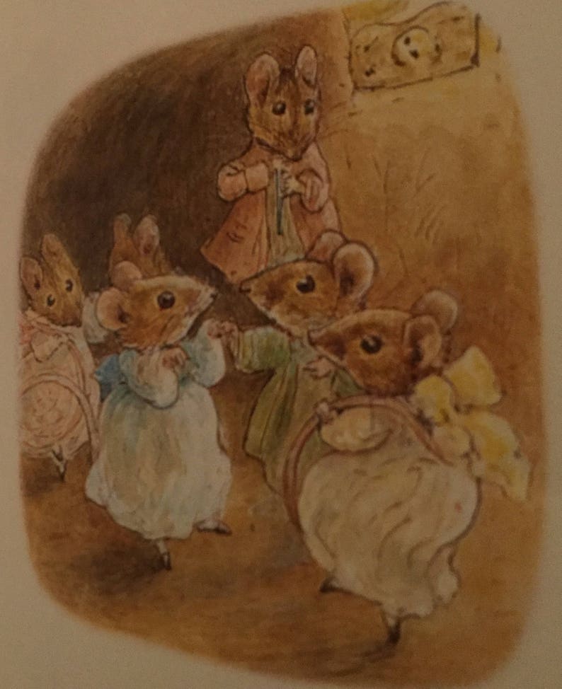 Beatrix Potter Book the Tale of Mrs Tittlemouse - Etsy UK