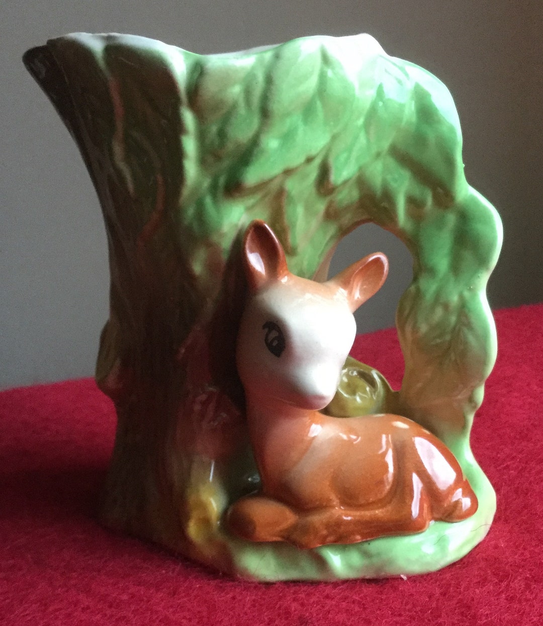 Eastgate Pottery Fauna Deer Vase - Etsy