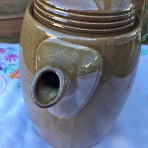 Denby Greystone Coffee Pot (with Rings) - Etsy