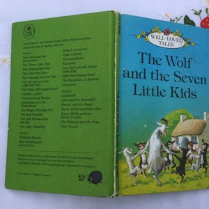 Vintage Ladybird Book - Wolf and the Seven Little Kids - Etsy