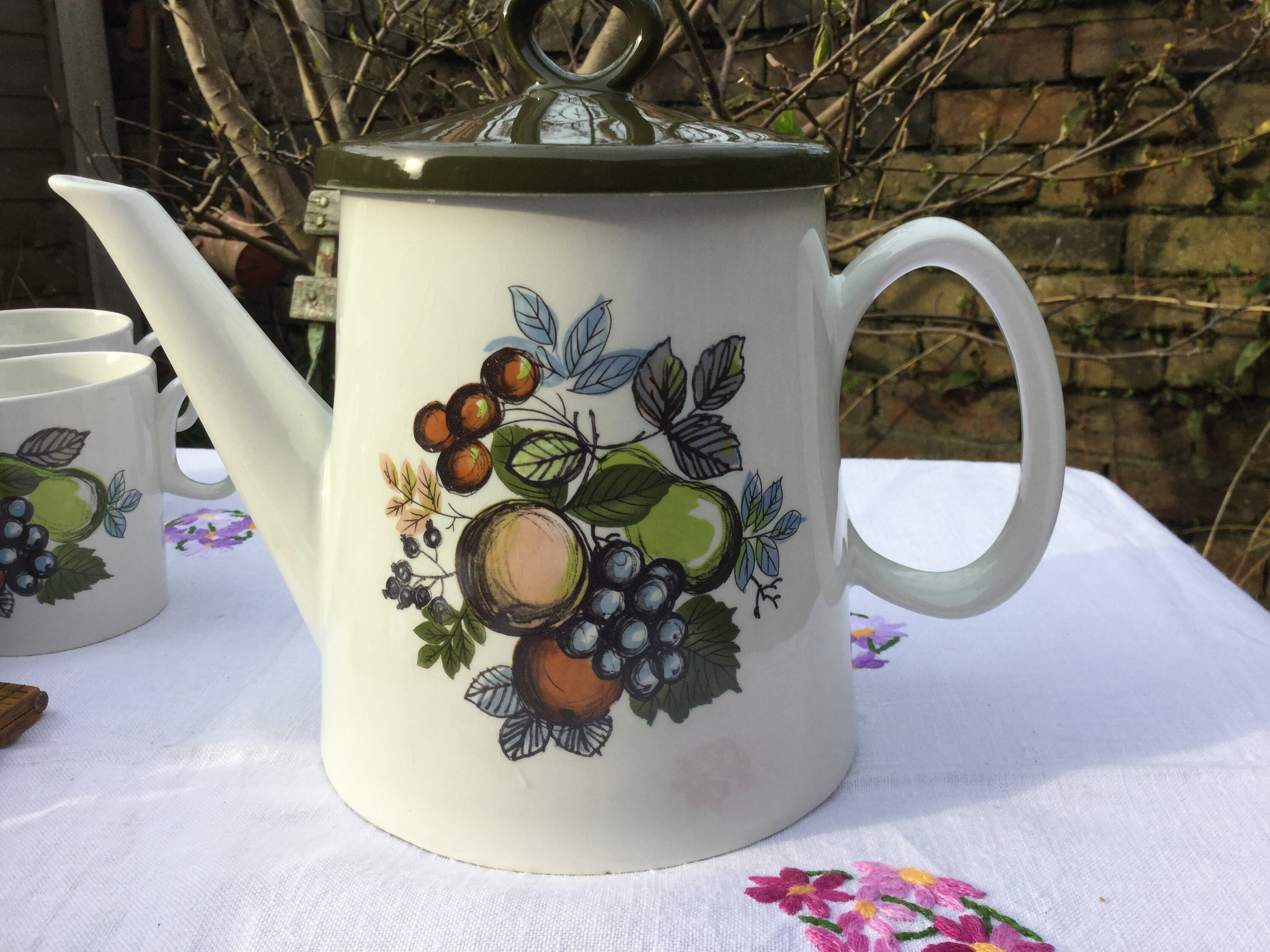 Swinnertons Harvest Fruit Tea Set/ Coffee Set - Etsy UK