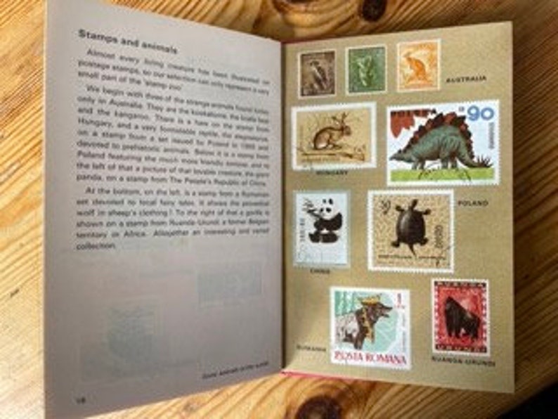 Vintage Ladybird Book - Stamp Collecting - Etsy