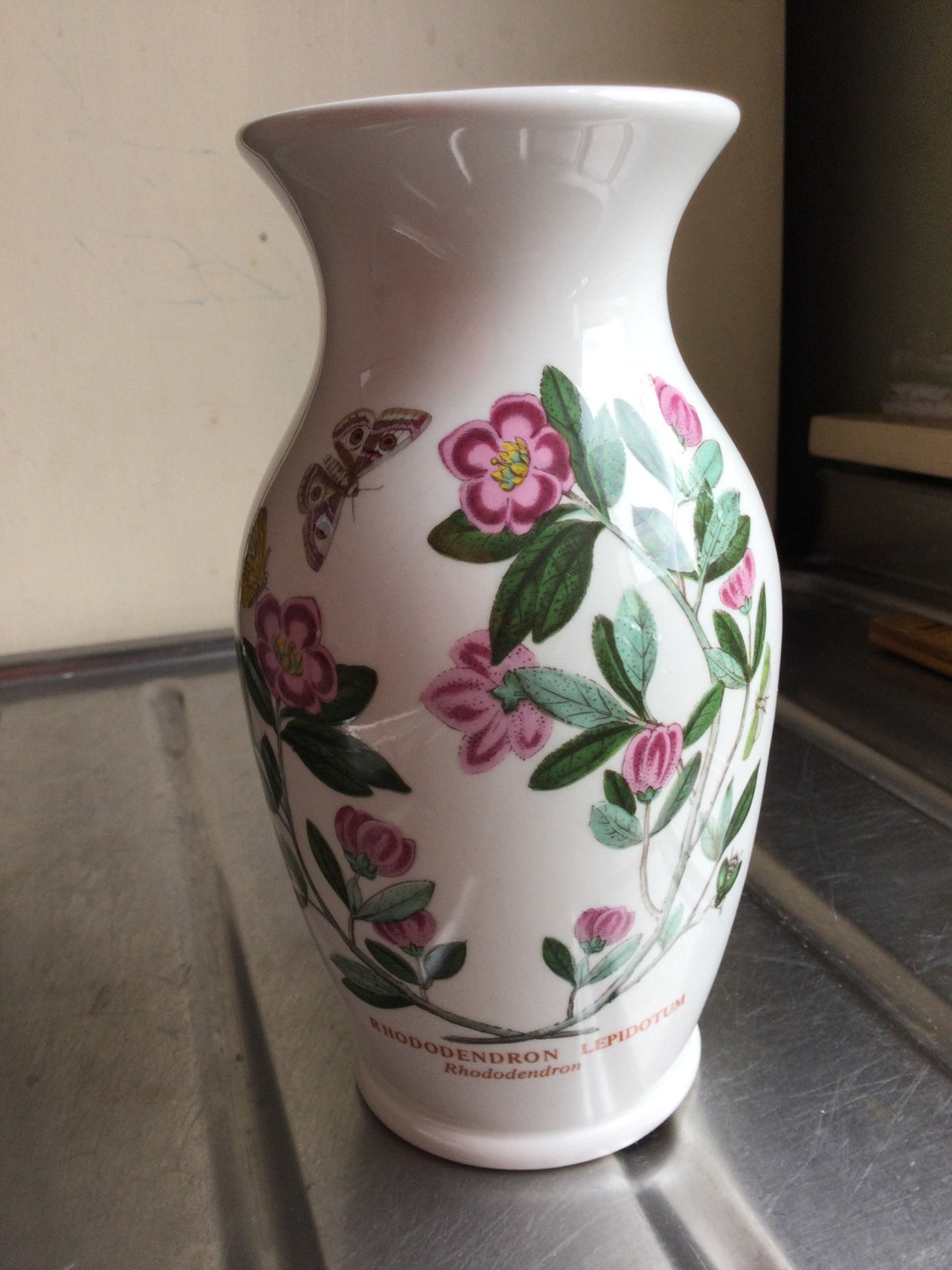 Portmeirion Botanic Garden Vase Rhododendron - Etsy