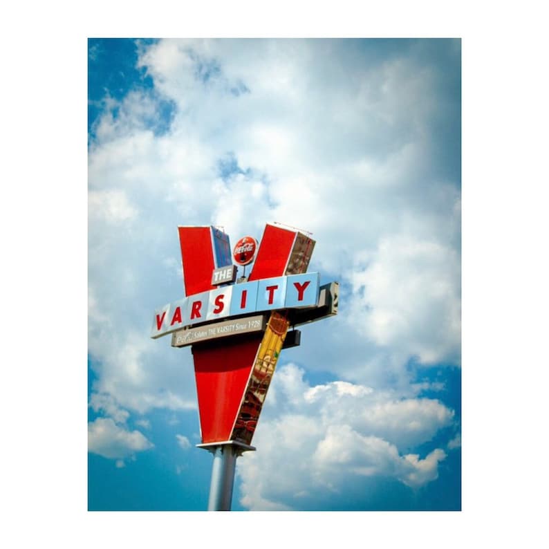 The Varsity Atlanta Photography, Downtown ATL Landmark, Historical ...