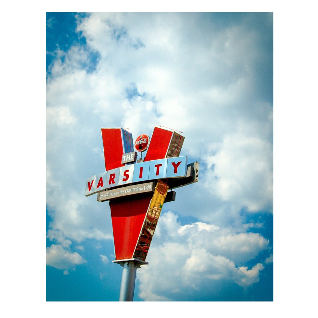 Atlanta Art Photography, the Varsity, Downtown Atlanta Photography ...