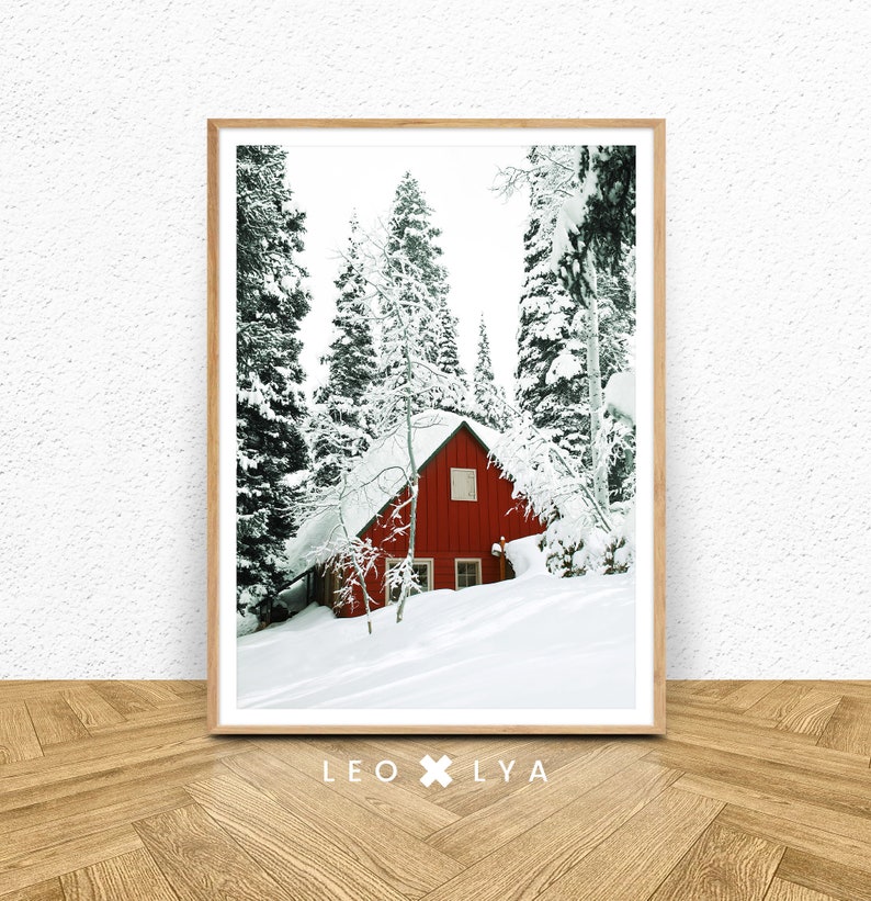 Reindeer Photography, Winter Forest, Set of 3 Winter Posters, Holiday ...
