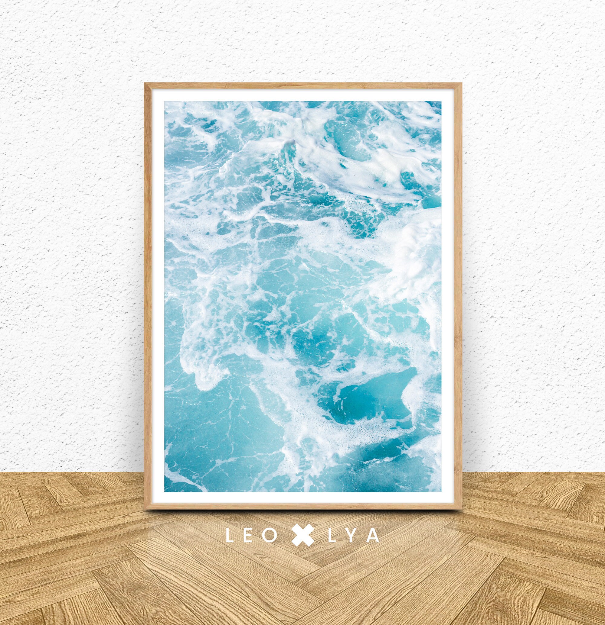 Ocean Printable Art Set of 3 Ocean Print Set Ocean Waves | Etsy