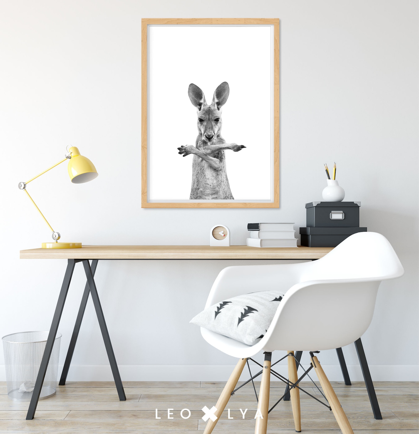 Kangaroo Print Kangaroo Photo Australian Wall Art - Etsy