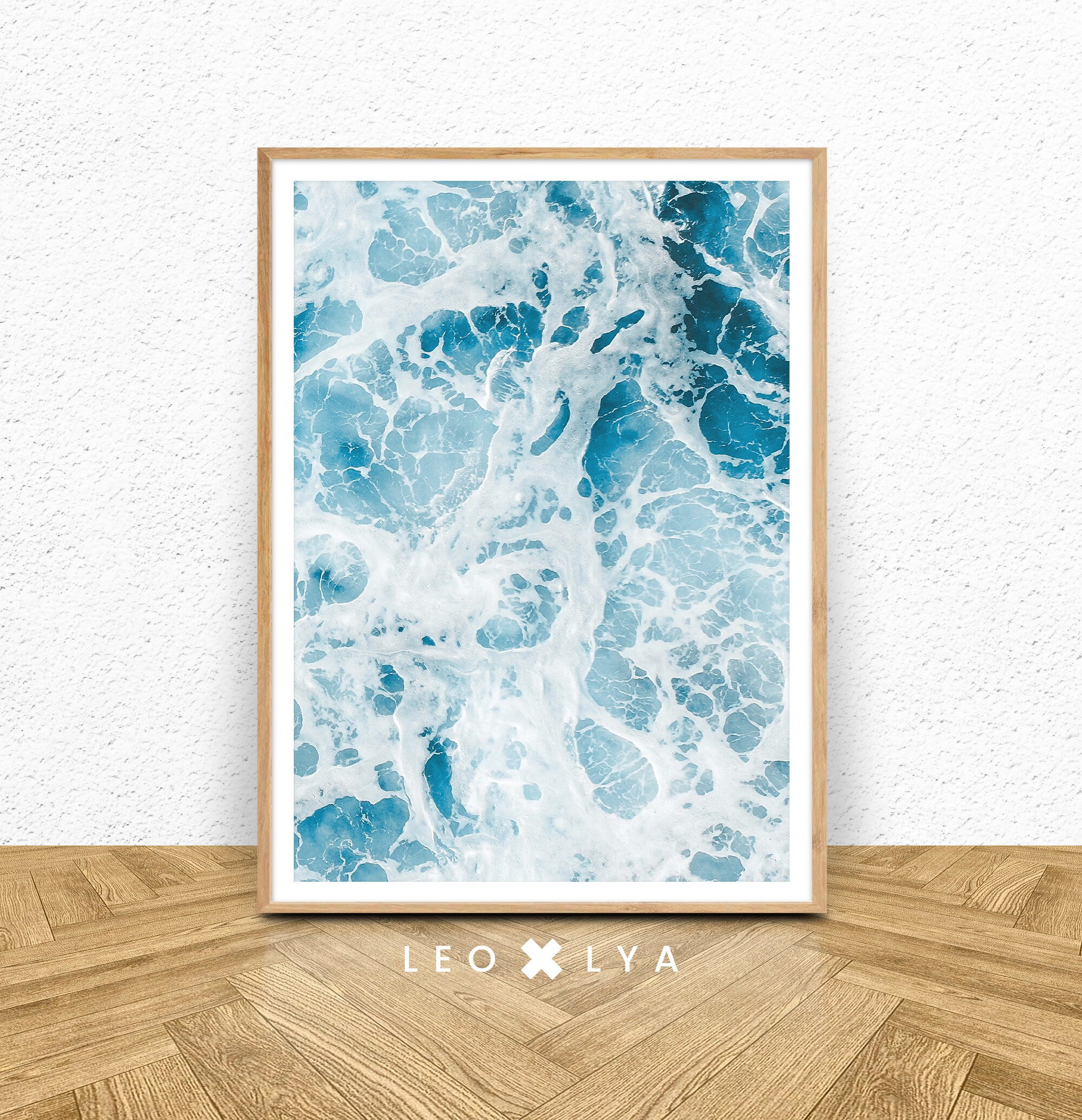 Ocean Printable Art Set of 3 Ocean Print Set Ocean Waves | Etsy