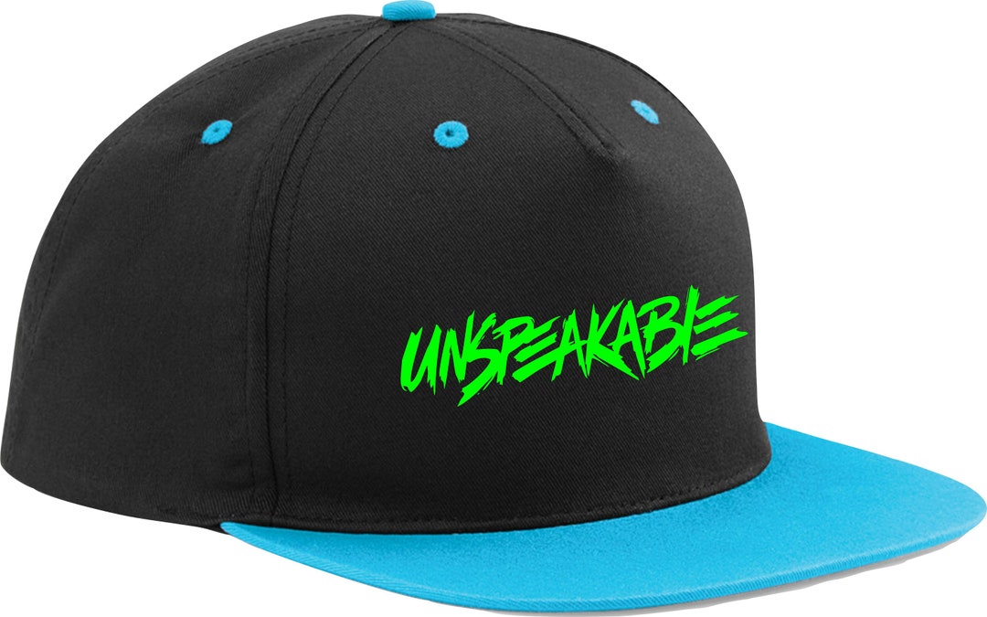 Unspeakable Neon Green Print Adjustable Snapback Cap - Etsy