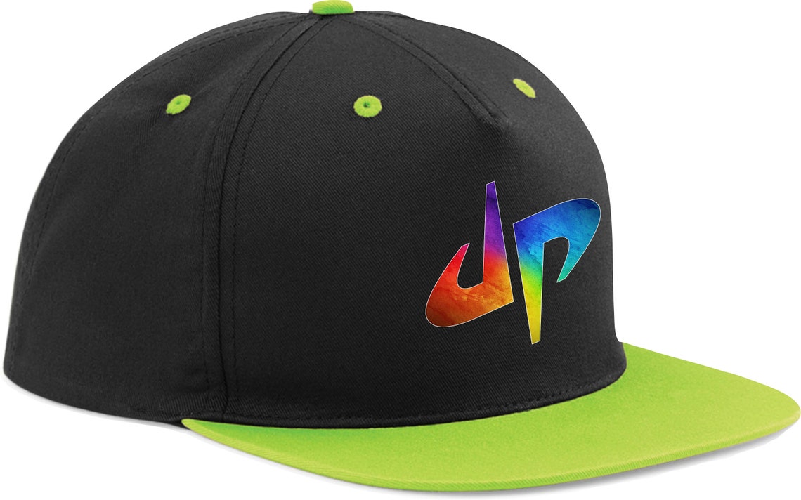 DP Dude Perfect Rainbow Print Cap Snapback Baseball Cap | Etsy