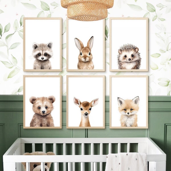Woodland Wall Art - Etsy