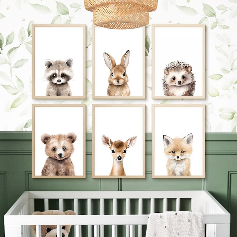 Animal Nursery Decor - Etsy