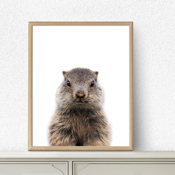 Beaver Print - Etsy
