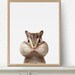 Chipmunk Print Nursery Animals Nursery Animal Print Nursery - Etsy