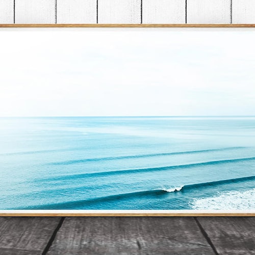 Ocean Print Ocean Water Waves Ocean Water Photo Waves | Etsy