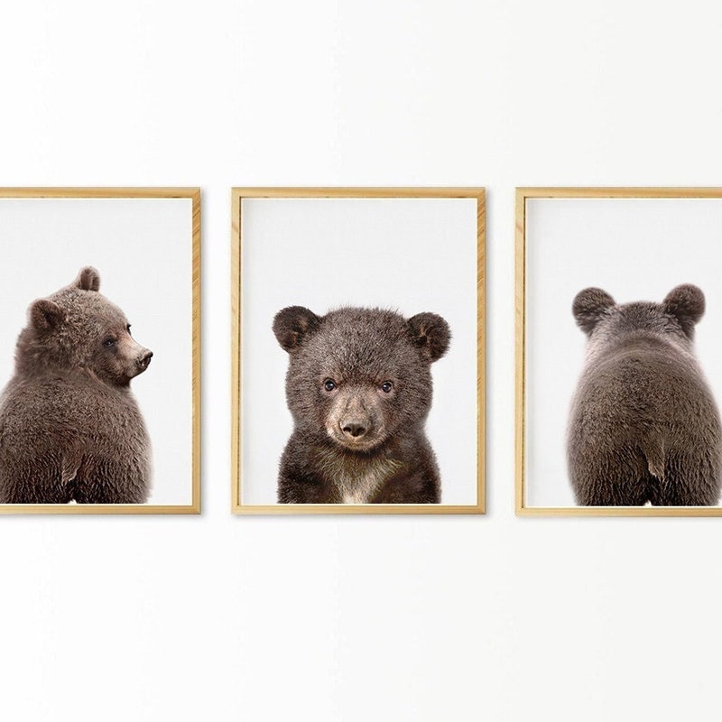 Bear Nursery Print - Etsy