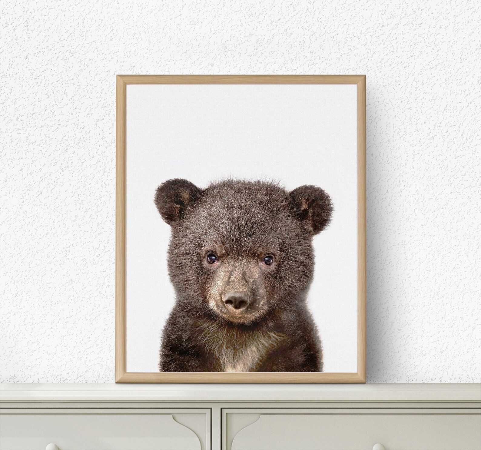 Bear Cub Print Woodland Animals Baby Bear Art Print Baby | Etsy