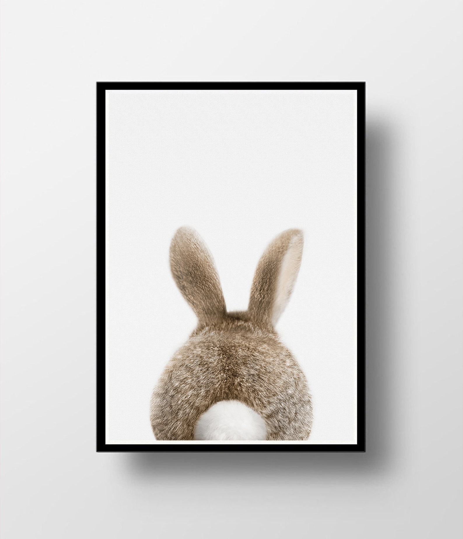 Set of 2 Bunny Prints PRINTABLE Wall Art Baby Room Art - Etsy