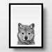 Wolf Cub Print Nursery Print Nursery Animal Art Animal - Etsy