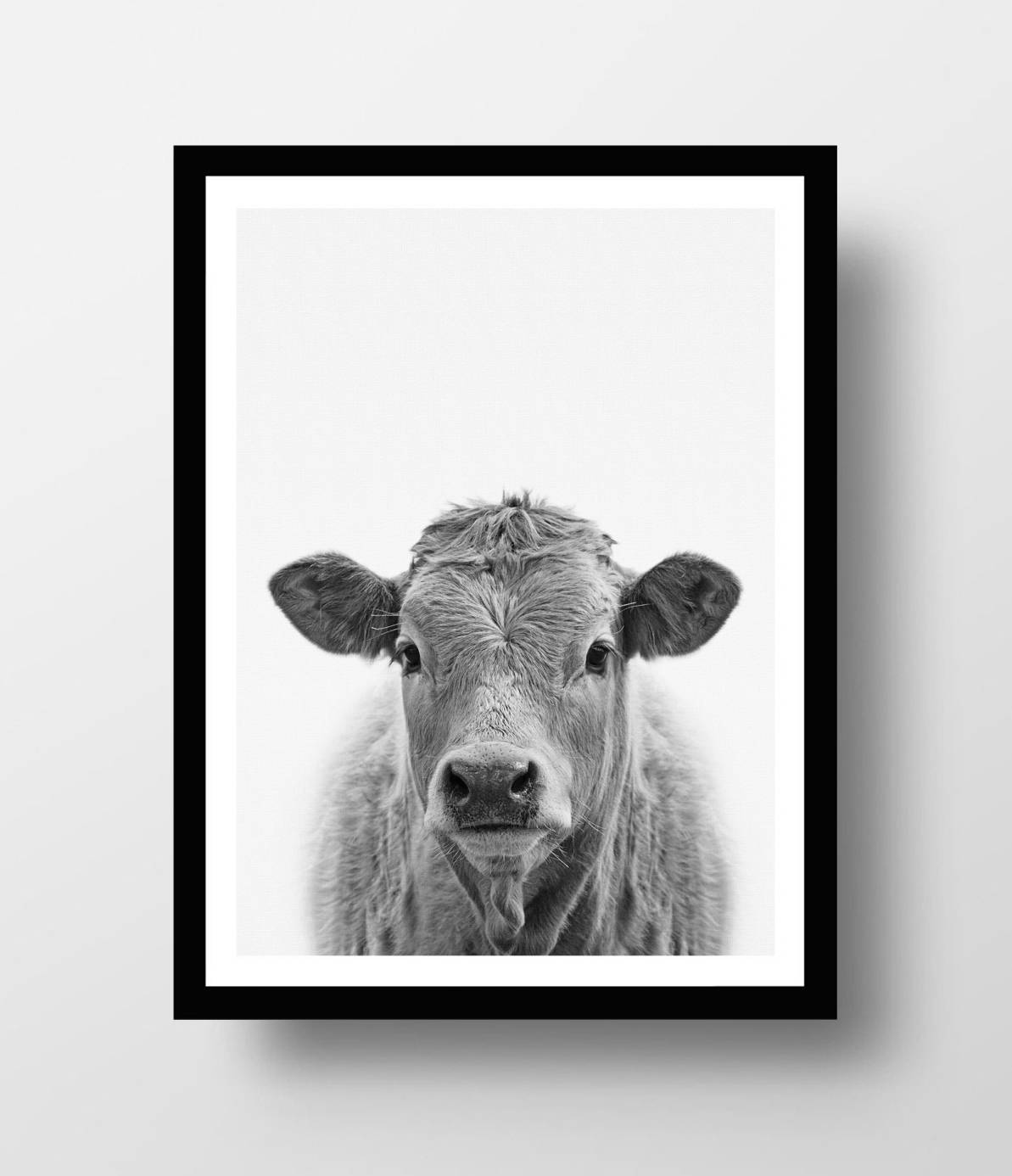 Cow Print Nursery Animals Nursery Animal Print Nursery | Etsy