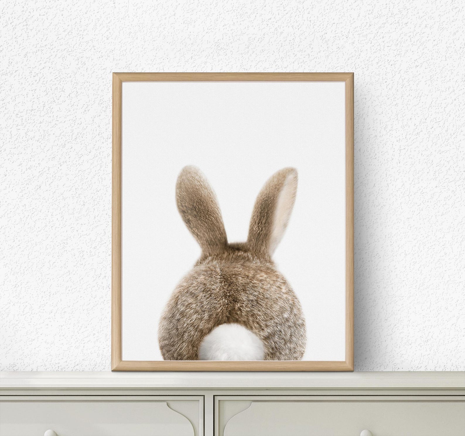 Set of 2 Bunny Prints, PRINTABLE Wall Art, Baby Room Art Decor ...