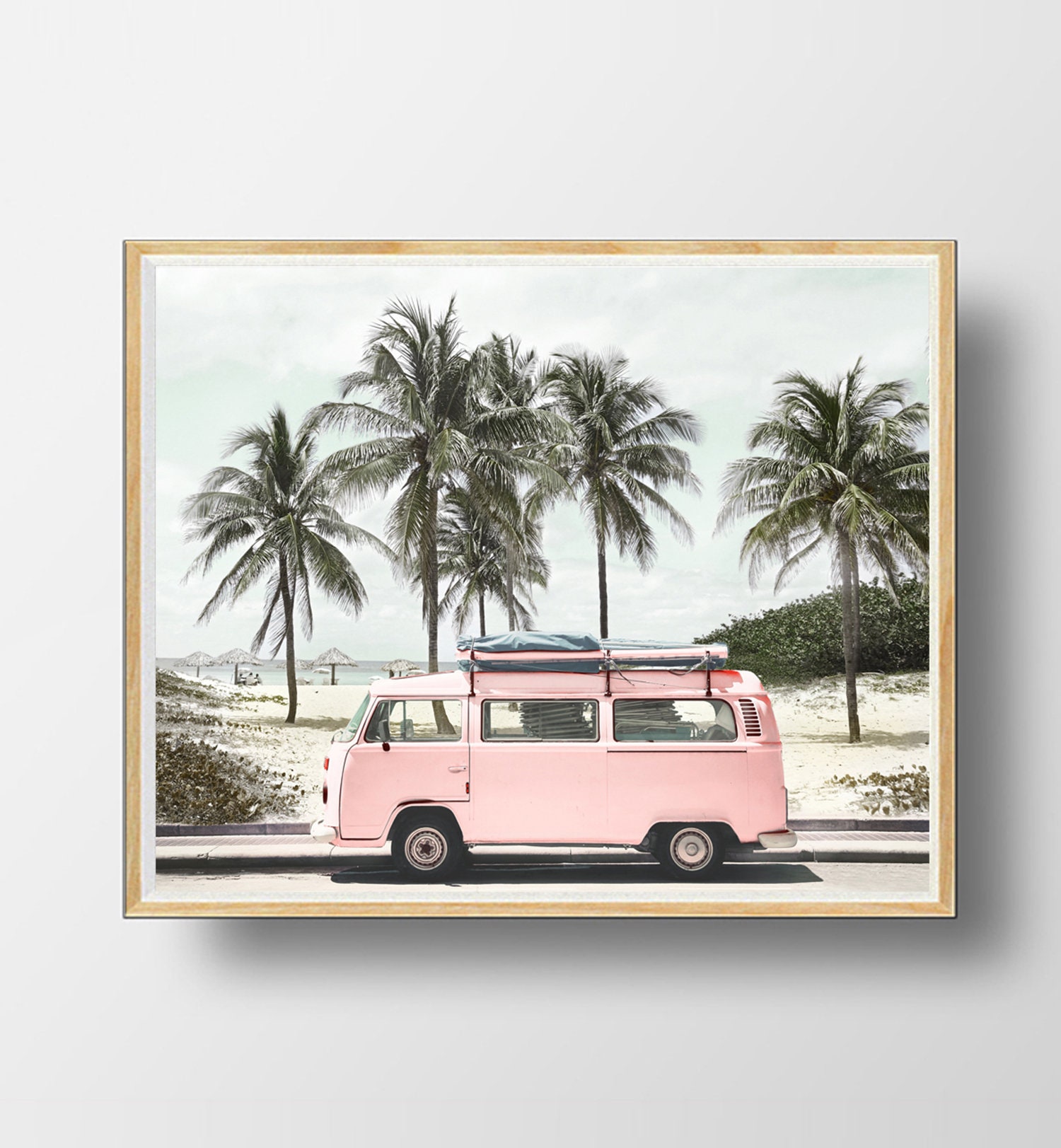 Boho Decor VW Bus Art PRINTABLE Wall Art Horizontal Wall - Etsy Canada