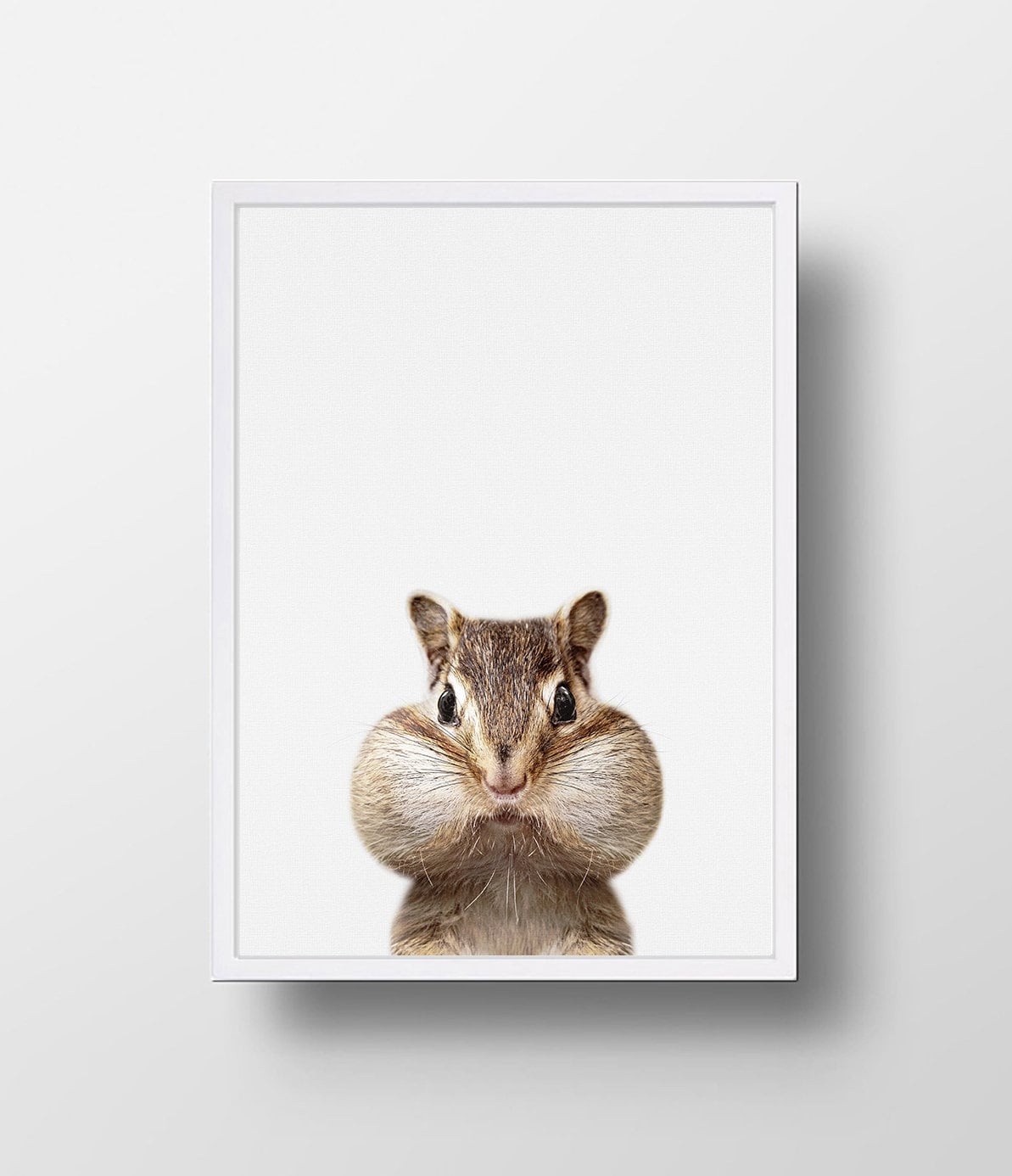 Chipmunk Print Nursery Animals Nursery Animal Print Nursery - Etsy