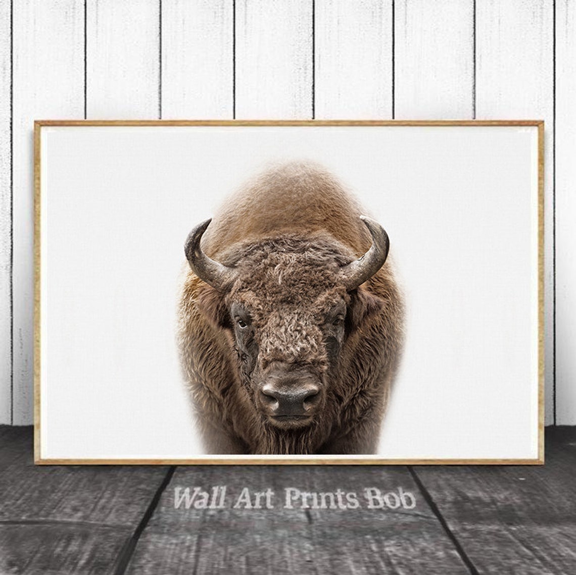 Buffalo Print Bison Print Printable Bison Printable - Etsy