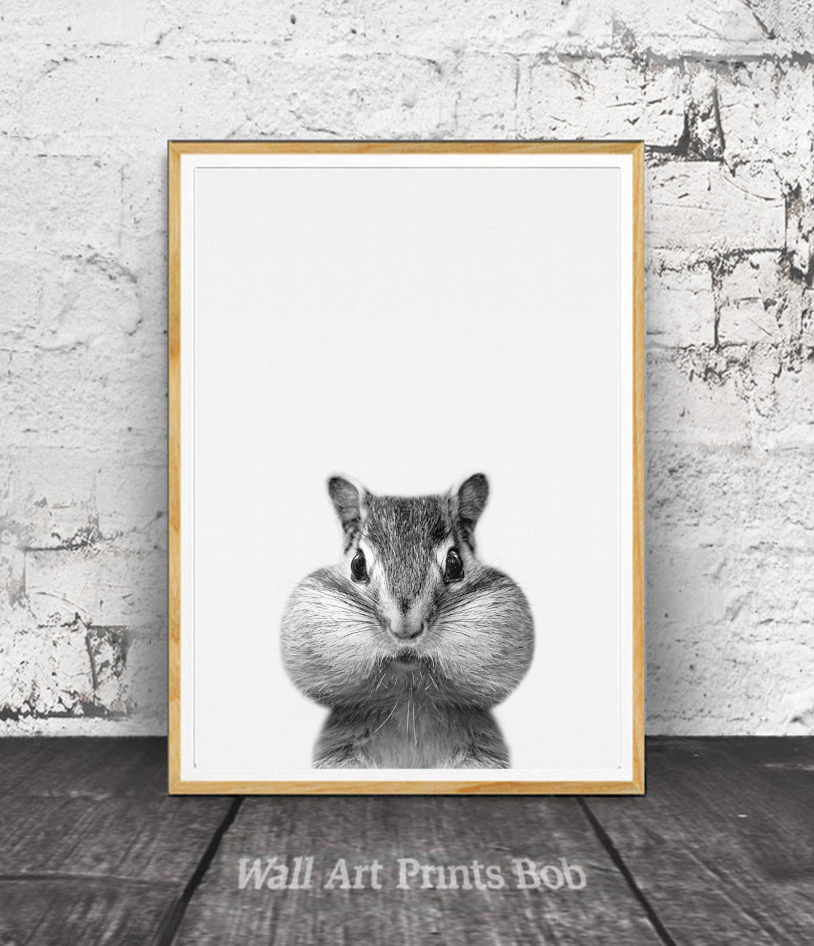 Baby Animal Prints, Chipmunk Print, Nursery Animals, Nursery Animal ...