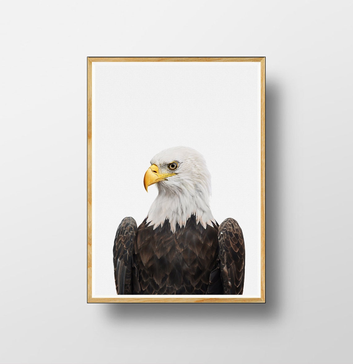 Bald Eagle Print Woodland Animals Print Nursery Wall Art - Etsy