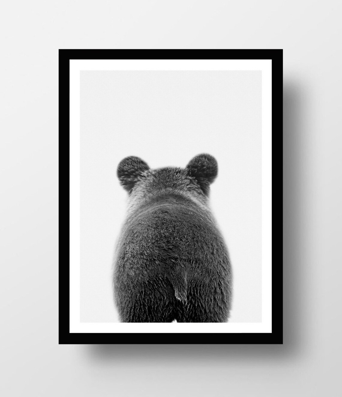 Bear Cub Nursery Print, Baby Animal Wall Art (digital Download) - Etsy