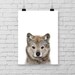 Wolf Cub Print Wolf Cub Wall Art Animal Print Nursery - Etsy