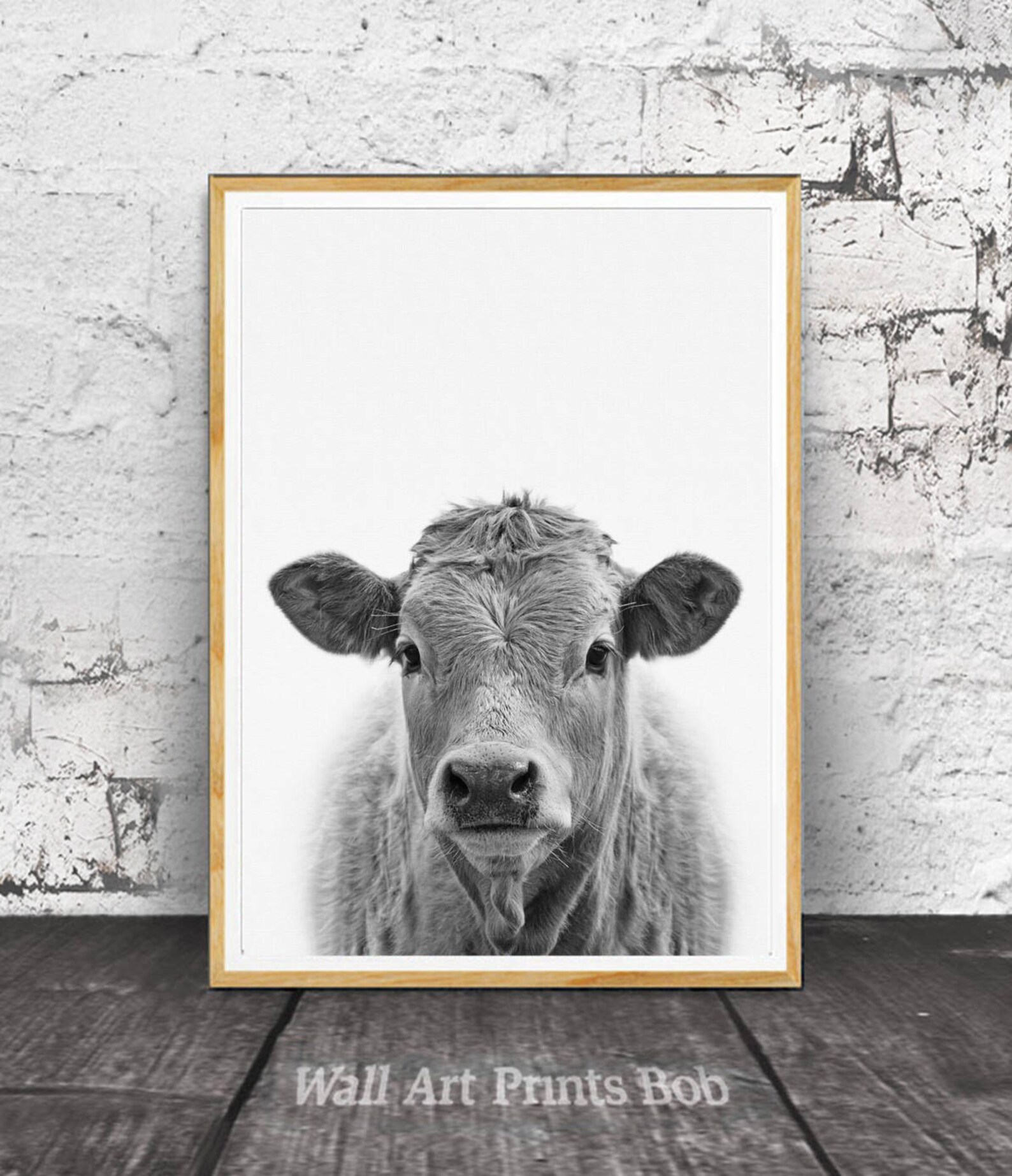Cow Print Nursery Animals Nursery Animal Print Nursery - Etsy
