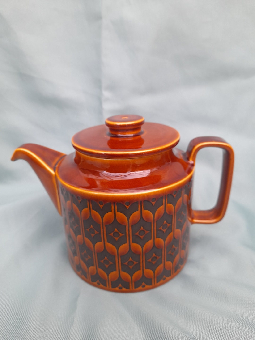 Vintage Hornsea Potteries Teapot, Heirloom Pattern - Etsy