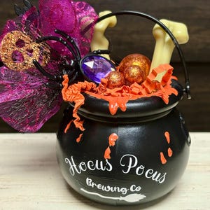 Witches Cauldrons, Halloween Decor, Hocus Pocus, Little Pot, Witches ...