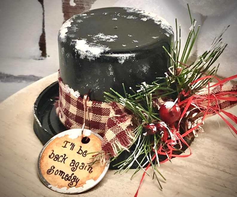 Small Snowman Hat Frosty the Snowman Hat Mini Hat Winter - Etsy