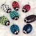 LADYBUG COUSINS, Baby Bugs, Hand Painted Rocks, Ladybugs, Garden Decor ...