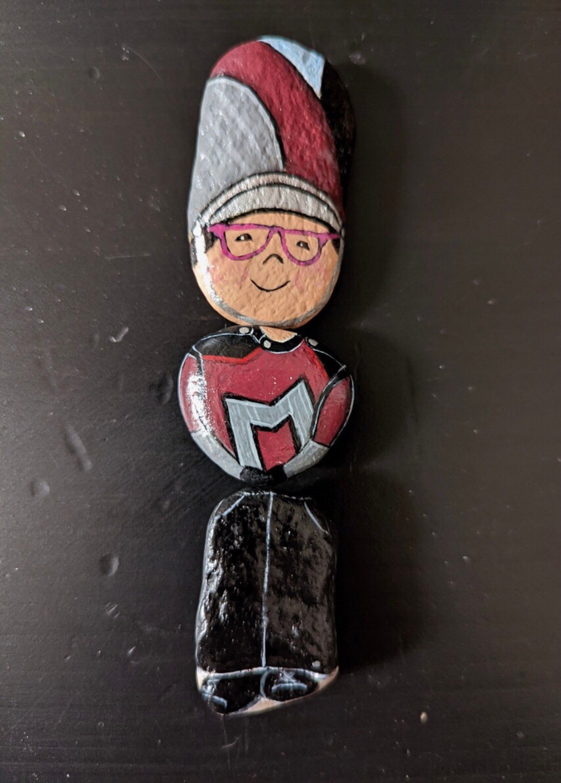 ROCK DOLL: TARA Hand Painted Rocks Toys for Kids and Adults - Etsy