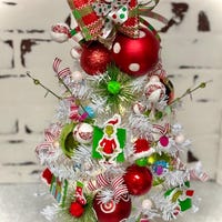 A Merry Grinchmas Tree! * Quilted Tree Skirt * Handmade Christmas Decor ...
