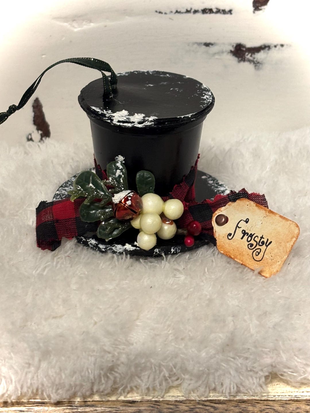 Small Snowman Hat, Ornament, Frosty the Snowman Hat - Etsy