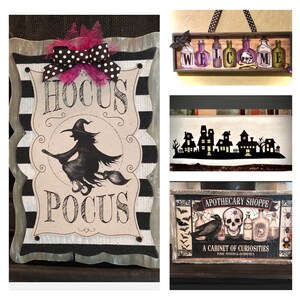 HALLOWEEN Sign, Apothecary Shop, Potions, Halloween Decor. Wall Decor ...